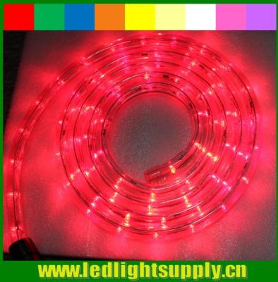 China 1/2'' 2 wire round led rope light for decoration with CE RHOS for sale
