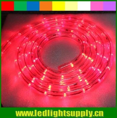 China 2 wire led flex red christmas rope lights wal-mart approved factories for sale