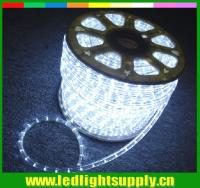China super bright led lights cool clear white  2 wire rope christmas lights for sale