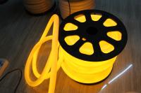 China modern 360 degree round yellow 220v neon flex light 25mm ip67 for outdoor for sale