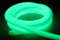 China new design 24v ip67 waterproof green 100leds/m 360 round neon flex lights for sale