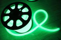China new design 24v ip67 waterproof green 100leds/m 360 round neon flex lights for sale