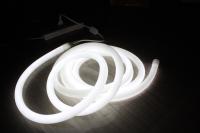 China top quality white led neon flex light 220v 360 round 100leds/m for building for sale