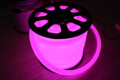 China 220v purple 360 degree round 100leds/m led neon flex light for building for sale