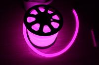 China 220v purple 360 degree round 100leds/m led neon flex light for building for sale