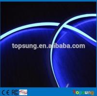 China top quality square blue  neon flexible light 110v 120leds/m for outdoor building for sale