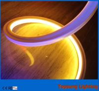 China promotional 24v 120leds/m yellow square led neon flex light ip67 waterproof for sale
