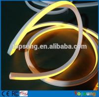 China promotional 24v 120leds/m yellow square led neon flex light ip67 waterproof for sale