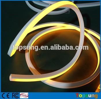 China 16x16.5mm 220v new yellow square neon flexible light for building decoration for sale