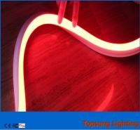 China fashionable square red 220v neon light ip67 120leds/m for outdoor building for sale