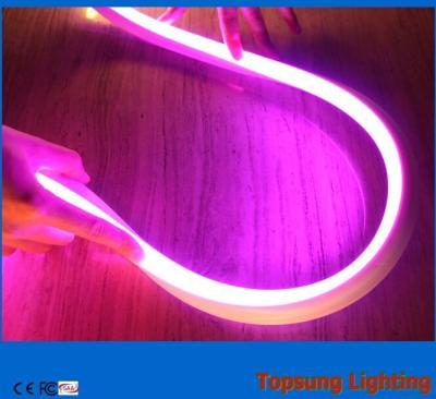 China hot sale 16x16.5mm square waterproof 110v purple led neon flexible light for sale