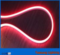 China decorative bi-side led neon flex lights red color 24v for building for sale