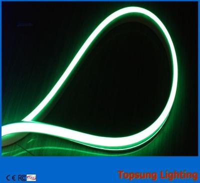 China 2016 popular green 24v dounble side led neon flex light for outdoor for sale