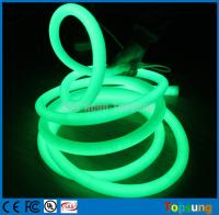 China 82 feet spool green led neon flex tube light round 12v for room for sale