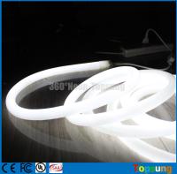 China 25M spool 360 degree white led neon flexible light 12v for room for sale