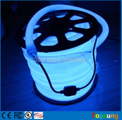 China 25meter spool 12 Volt blue 360 led neon flex light for home for sale