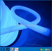 China 25meter spool 12 Volt blue 360 led neon flex light for home for sale