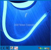 China 82' spool 12V 360 degree round blue led neon tube flexible for pool for sale