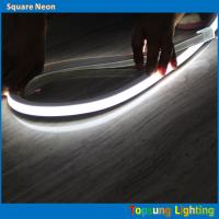 China hot sale square 230v white led neon rope light ip67 for sale