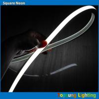 China hot sale square 230v white led neon rope light ip67 for sale