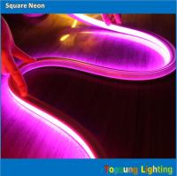China 220v Pink LED Neon Flex Rope Light 16*16m Easy Installation for sale