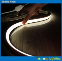 China hot sale white led flat 100v 16*16m neon flex rope for signs for sale