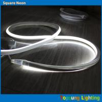 China 2016 new white 120v square flexible LED neon rope lightings for sale