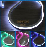 China Amazing bright 16*16m 24V flat RGB neon light for room for sale