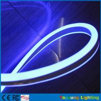 China whole sale 230V double-sided blue led neon flexible strip for buildings for sale