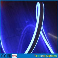 China whole sale 230V double-sided blue led neon flexible strip for buildings for sale