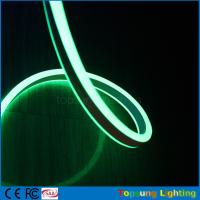 China whole sale 230V double sided green led neon flexible rope for buildings for sale