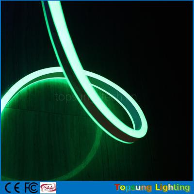 China whole sale 230V double sided green led neon flexible rope for buildings for sale