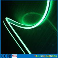 China whole sale 230V double sided green led neon flexible rope for buildings for sale