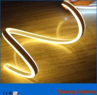China best selling 230V double sided warm white led neon flexible rope for outdoor for sale