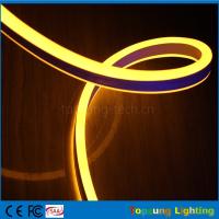 China pretty 110V double side emitting yellow led neon flexible strip for outdoor for sale