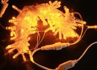 China 10m connectable 5mm led christmas lights wholesale string yellow anti-cold bubble PVC for sale