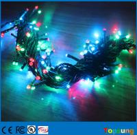China 200 led twinkle rgb led string ip65 with controller for outdoor christmas decoration for sale