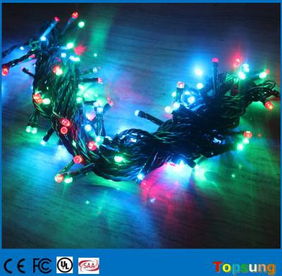 China 200 led twinkle rgb led string ip65 with controller for outdoor christmas decoration for sale