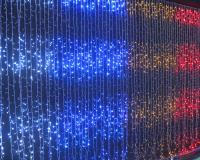 China super bright 127v fairy outdoor christmas lights uk curtain for building for sale