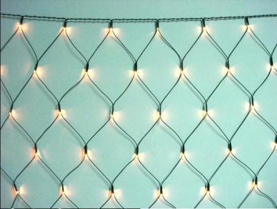 China Flat emitting 220v fairy christmas led lights net CE ROHS approval for sale
