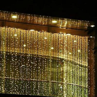 China Top View 230v fairy outdoor christmas lighting curtain for garden for sale