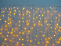 China whole sale new designed 12V Christmas curtain decorate light for outdoor for sale