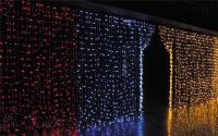 China Hot sale new designed 24 Christmas curtain decorate light for outdoor for sale