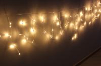 China New arrival 110V christmas lights icicle lights for outdoor for sale