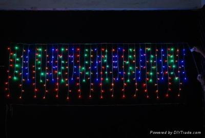China 2016 new designed 240V christmas lights waterproof  outdoor icicle lights for buildings for sale