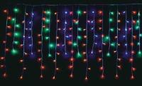 China Hot sale 240V christmas lights waterproof solar icicle lights for outdoor for sale