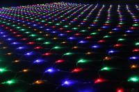 China 2016 new designed 240V christmas lights led strings decorative net lights for buildings for sale