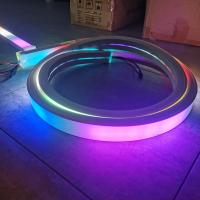 China 50mm rectangle recessed led linear light system lighting luces navideas 5050 rgbw digital luces led neon for sale