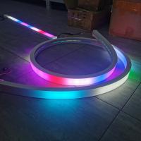 China Topsung 50*25mm led neon flex strip 24v led neon light silicone neon rope 12v neon bulbs & tubes for sale