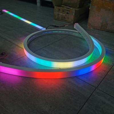 China China Factory square 12v 24v Led Neon Flexible Strip Led Neon Flex luces navideas lichterkette neon tube 40mm for sale